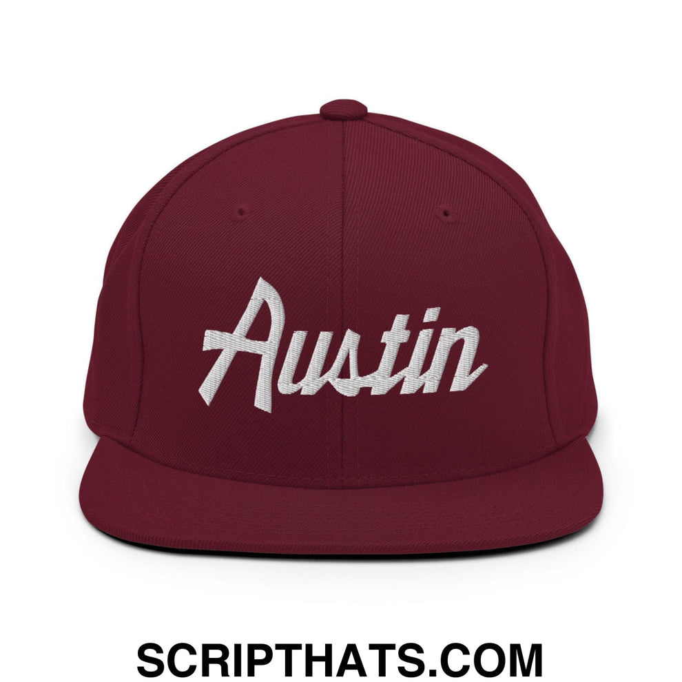 Austin Script Snapback Hat – Script Hats