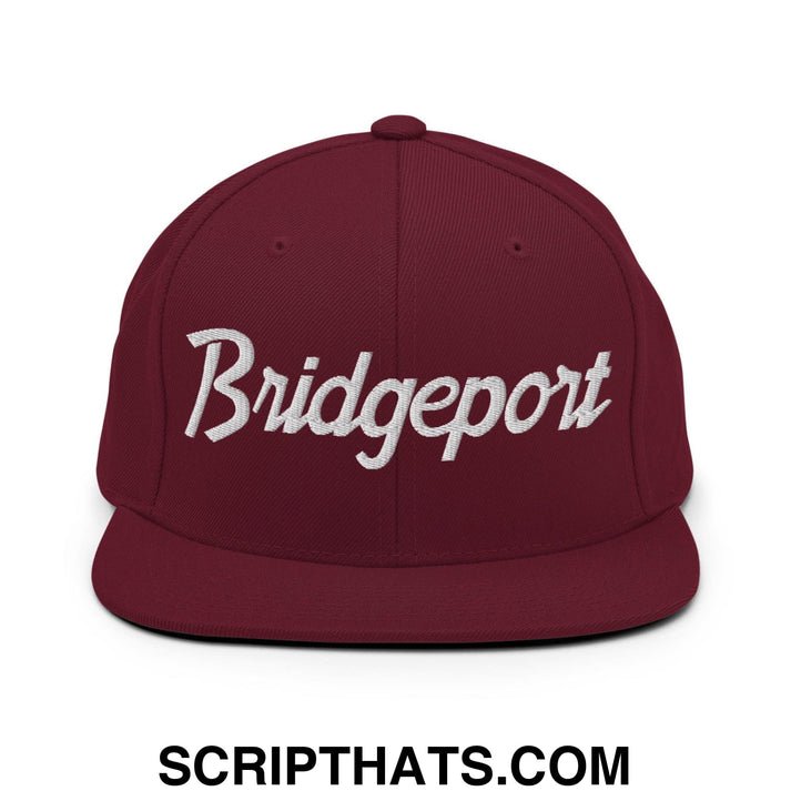 Bridgeport Script Snapback Hat – Script Hats
