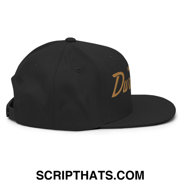 Durango Mexico Gold Vintage Sports Script Snapback Hat – Script Hats