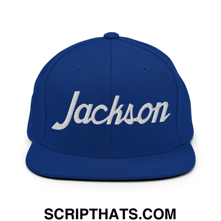 Jackson Script Snapback Hat – Script Hats