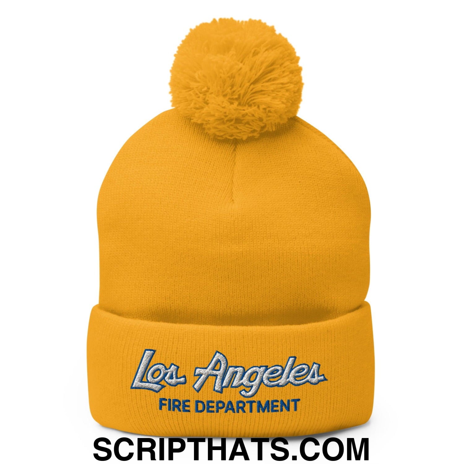 LAFD Los Angeles Fire Department Football Vintage Sports Script Embroi ...