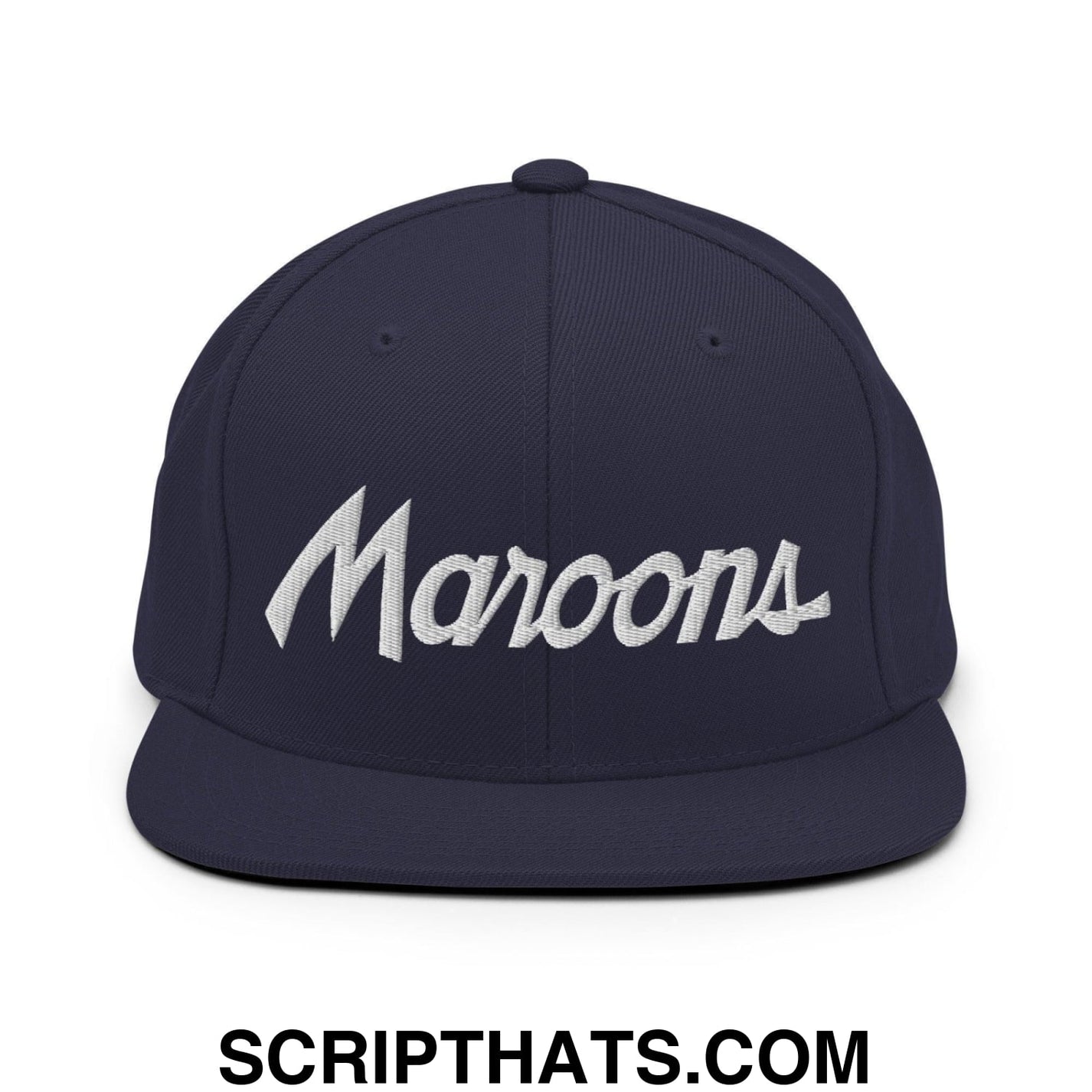 Maroons School Mascot Script Snapback Hat – Script Hats