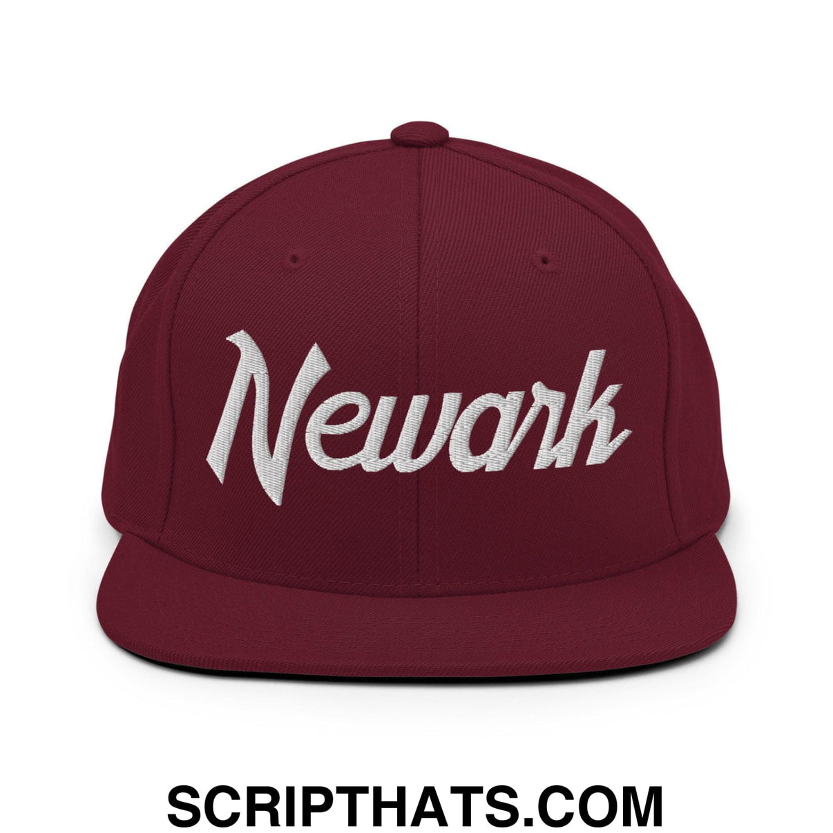 Newark Script Snapback Hat – Script Hats